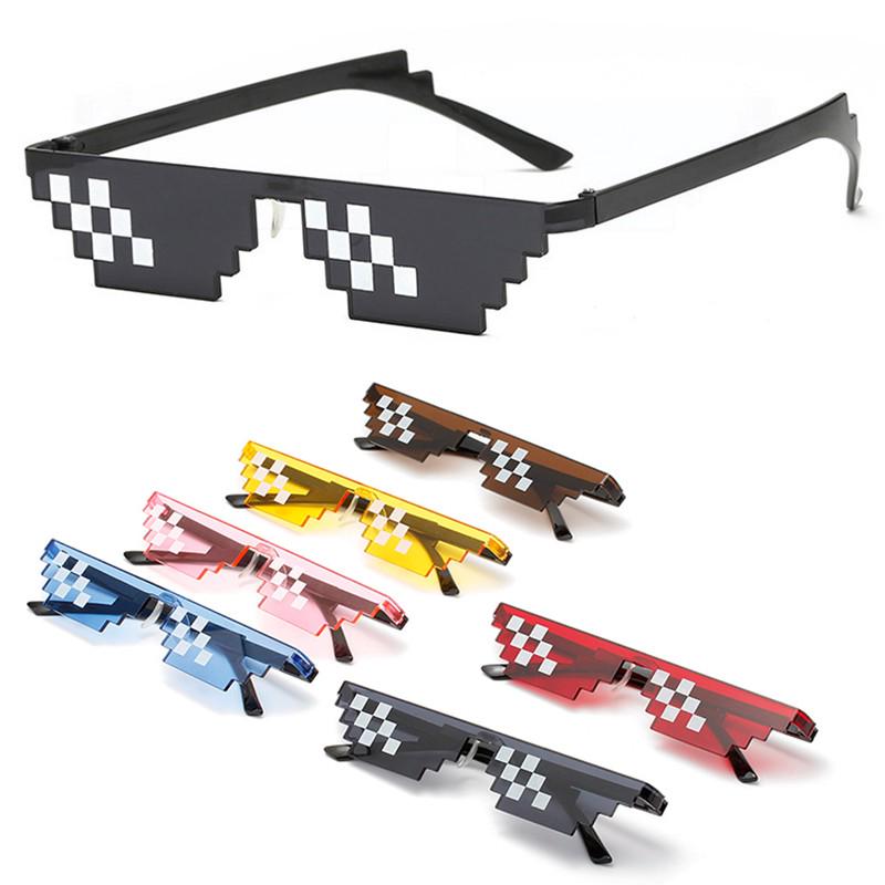 Buy Funny Cute Mosaic Sunglasses Trick Toy Party Sun Glasses Women Men ...