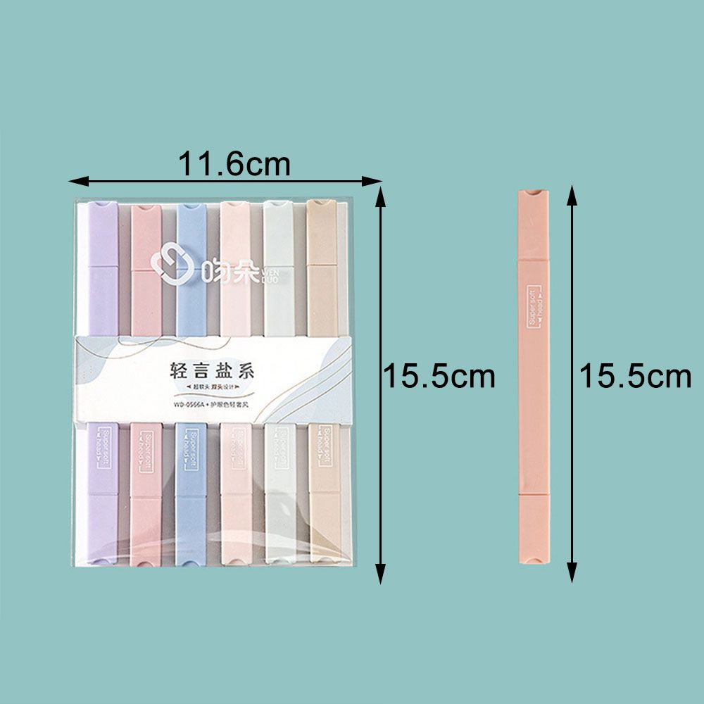 💰Cumpără Papetărie Kawaii Midline Pastel Candy Color Highlighter ...