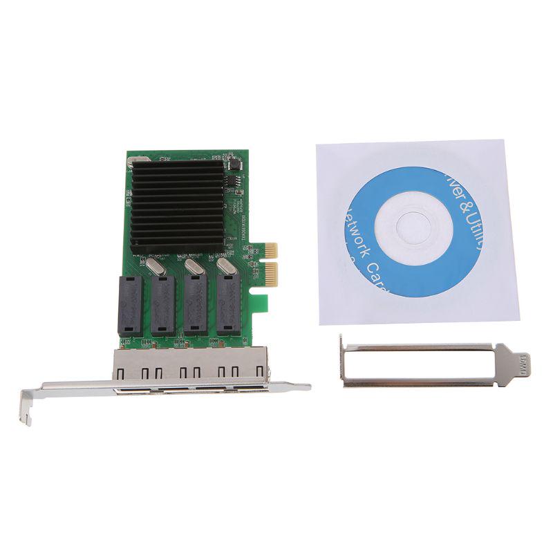 Buy PCI-E x4 Gigabit Ethernet Adapter Network Controller Card PC ...