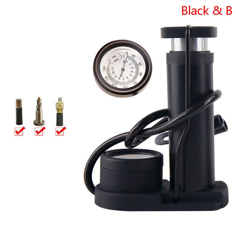 Foot Pedal Bicycle Inflator Tire Inflation Pump Pedal Pump With ...