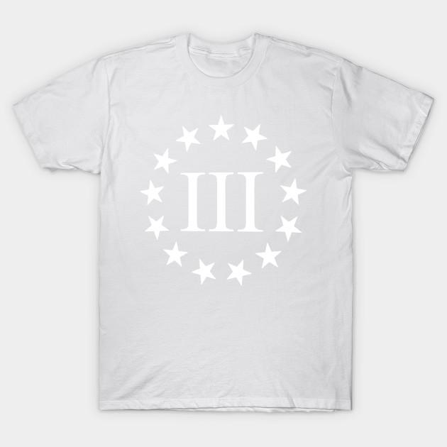 Buy T Shirt Women Rothco Mens Black American Patriotic Three Percent ...