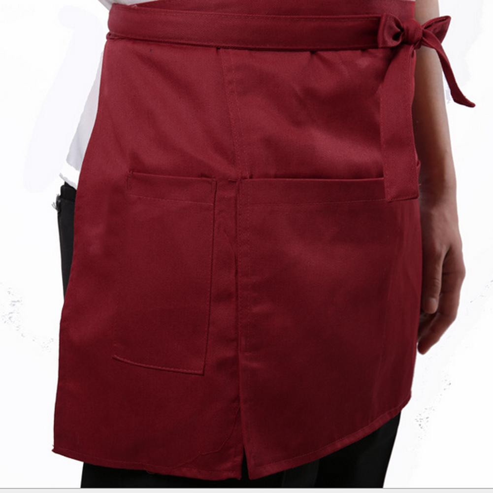 💰Kjøp Universal Unisex Apron Short Apron Kitchen Cooking Waiter Apron ...