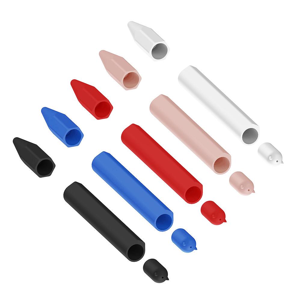 Buy Magnetic Soft Silicone Capacitor Pen Cap Tip Sleeve Set for Apple ...