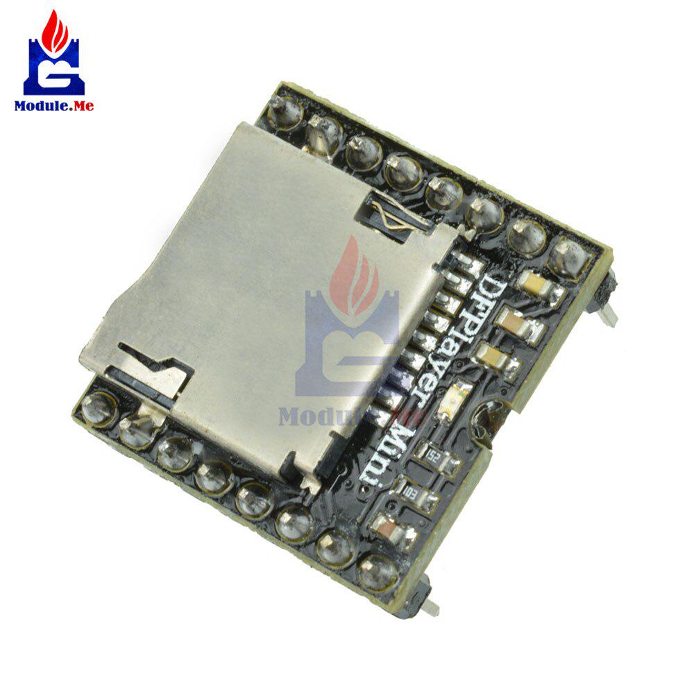 Buy DFPlayer Mini MP3 Player Module MP3 Decode Board for Arduino TF ...