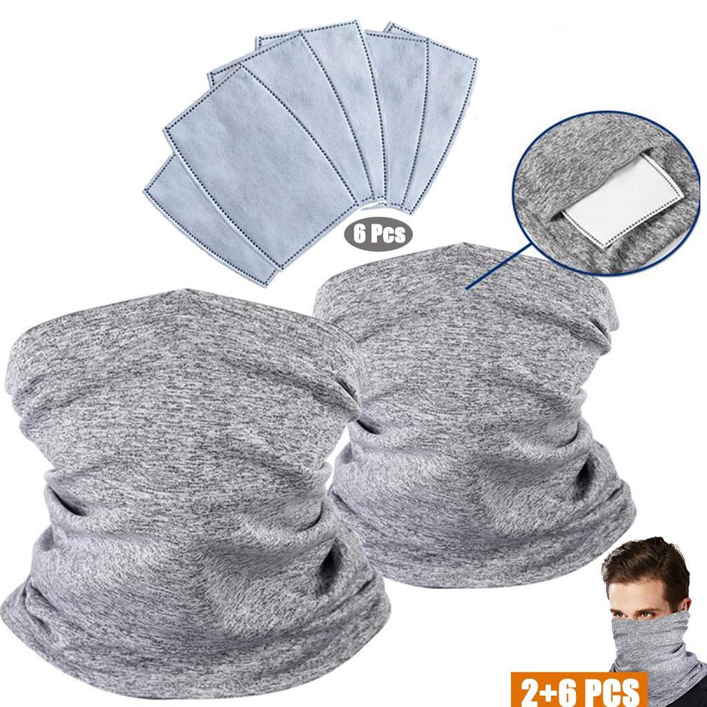 Buy Multifunctional Head Scarf Neck Cover With Safety Filter Washable ...