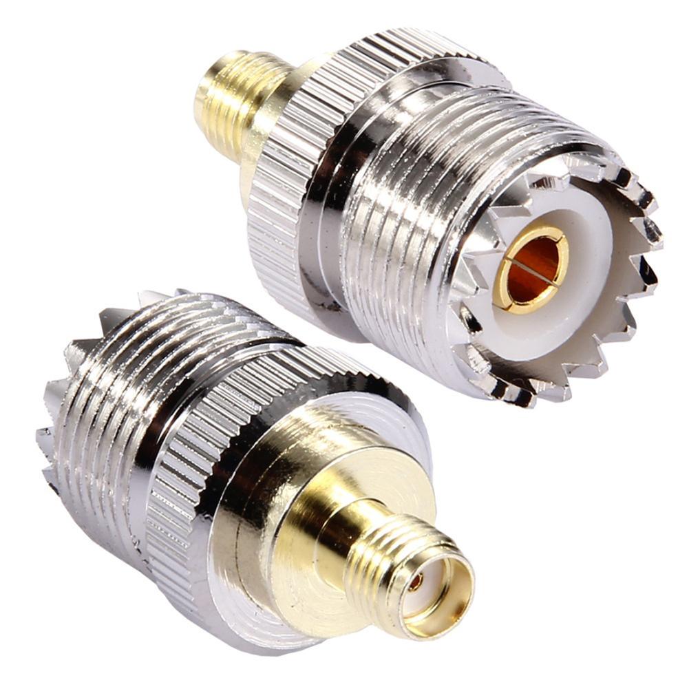Buy SO239 SL16 SMA Female to UHF Female RF Coaxial Connector RF Coax ...