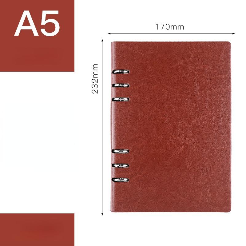 Buy Loose-leaf A5 Notebook Office Notebook B5 Student Diary Can Be ...