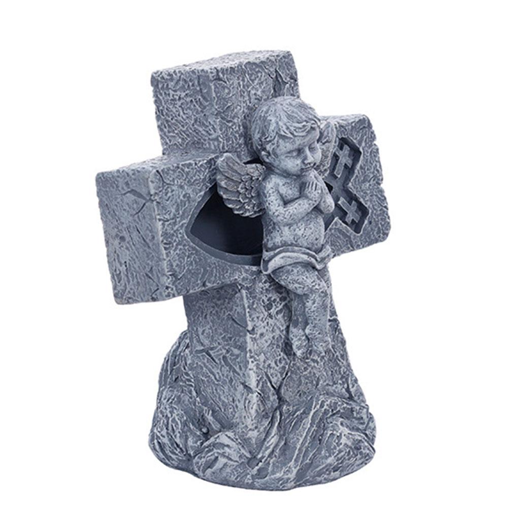 Buy Catholic Cross Storage Box Ornament for Home Church Tabletop ...