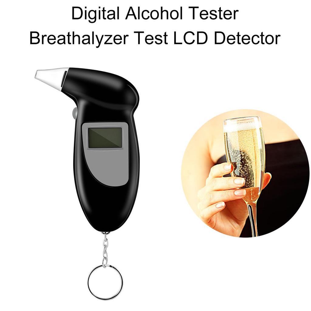 Buy Digital Alcohol Breath Tester Analyzer Detector Test Keychain LUU ...