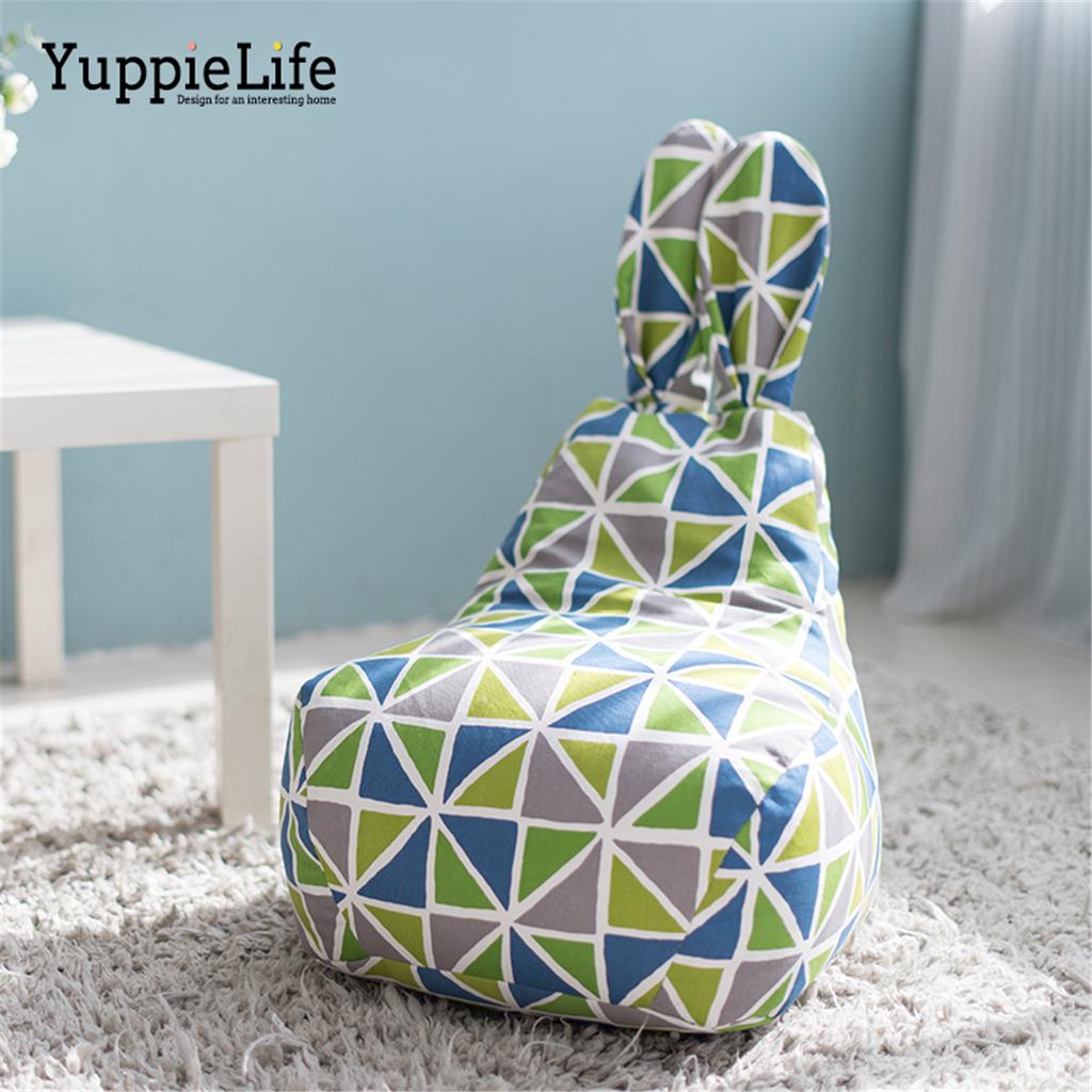 Buy Fashion Bean Bag Sofas Lazy Sofa Full Cotton EPP Bean Bag Cover ...