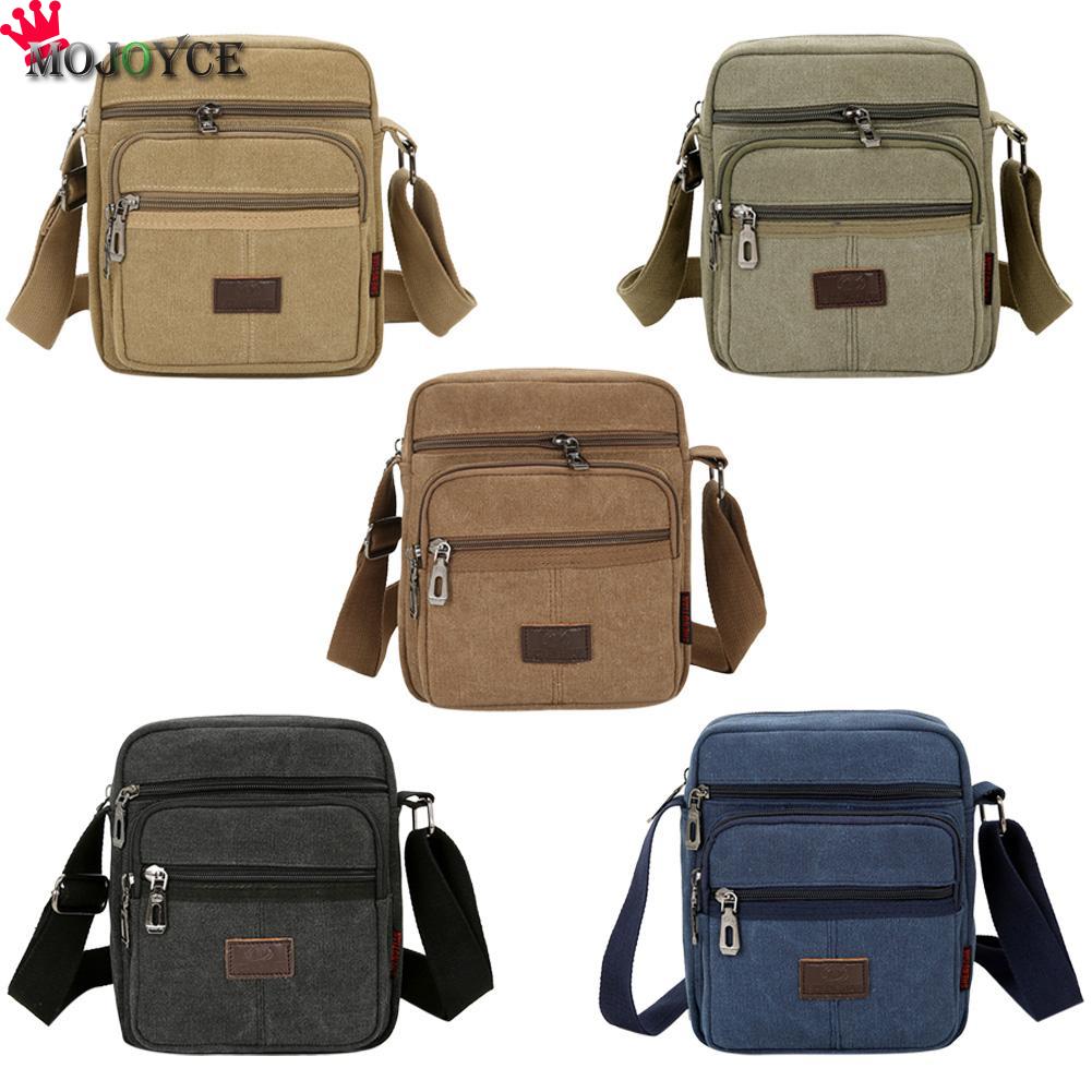 Satın alın Men Travel Bag Canvas Casual Men Shoulder Crossbody Bags ...
