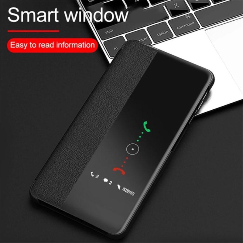 Cheap Smart View Window Flip Case For Samsung Galaxy A12 A32 A52 A72 ...