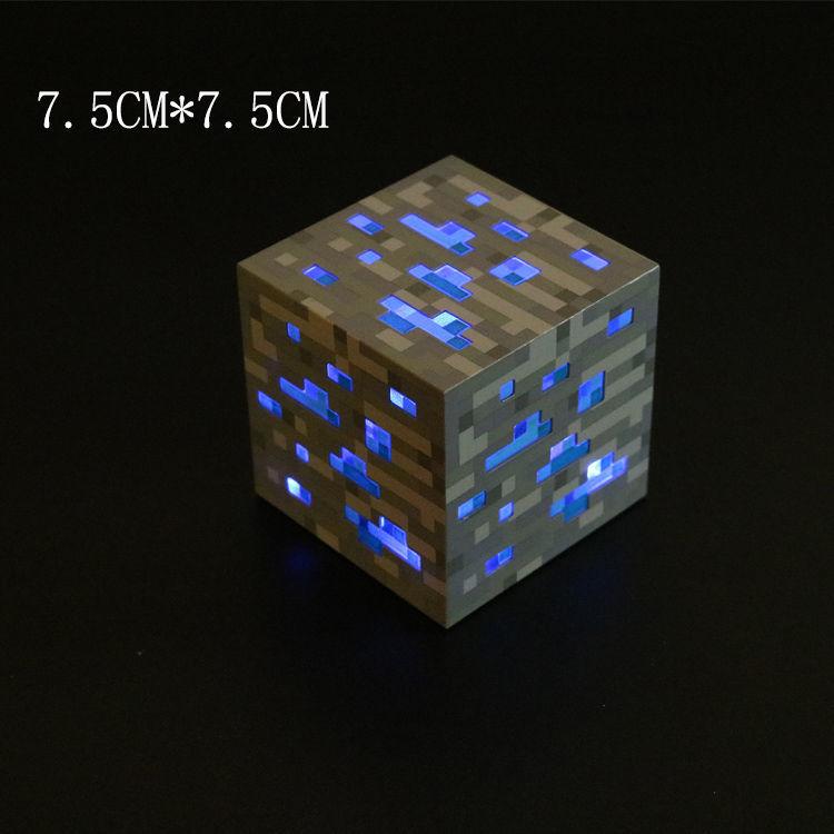 Buy Pixel Game My World Minecraft Charging Luminous Torch Lamp Can Be ...