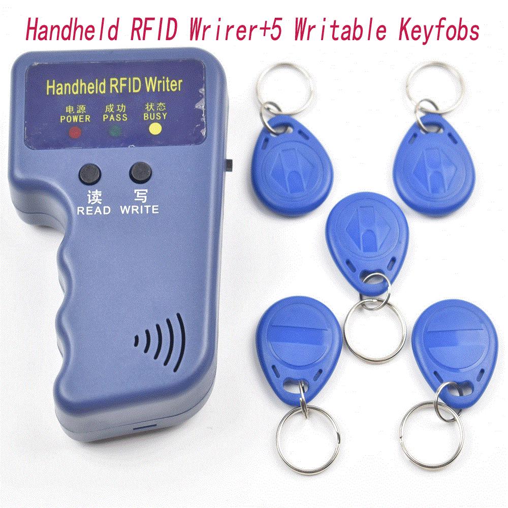 Cumpără 125KHz EM4100 Copiator RFID portabil Scriitor Duplicator ...