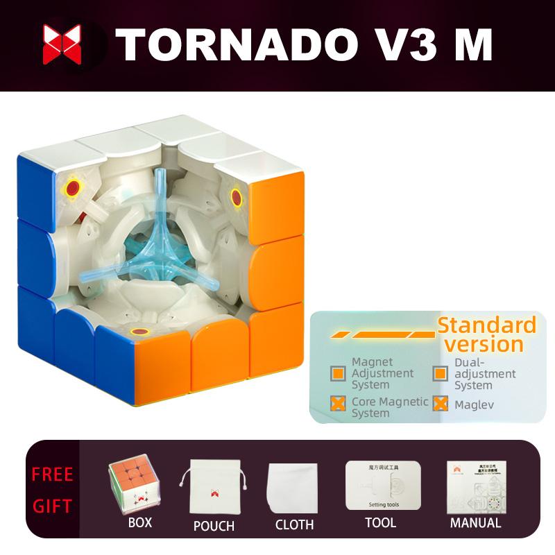 Buy QY TOYS Tornado V3 M 3x3x3 Maglev Speed Cube Professional ...
