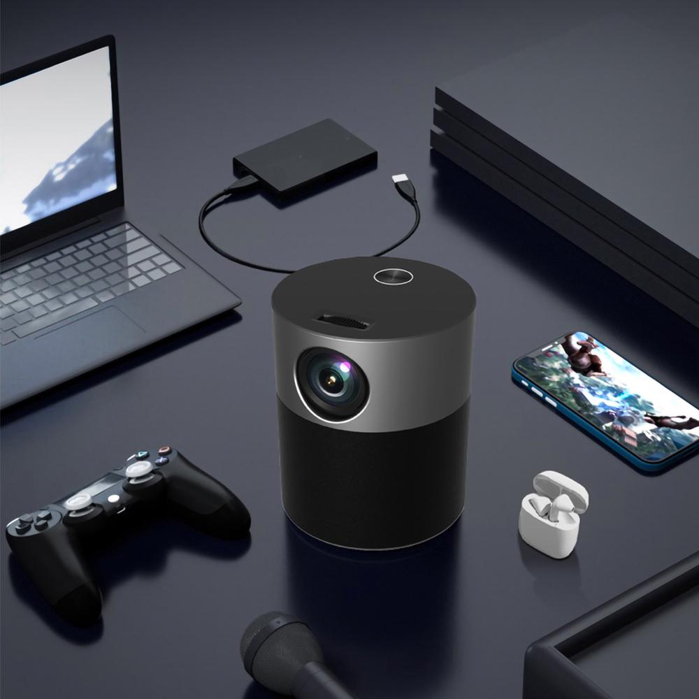 Buy Fashion M1 Mini Projector Full HD 1080P Android 9 LED Beamer ...