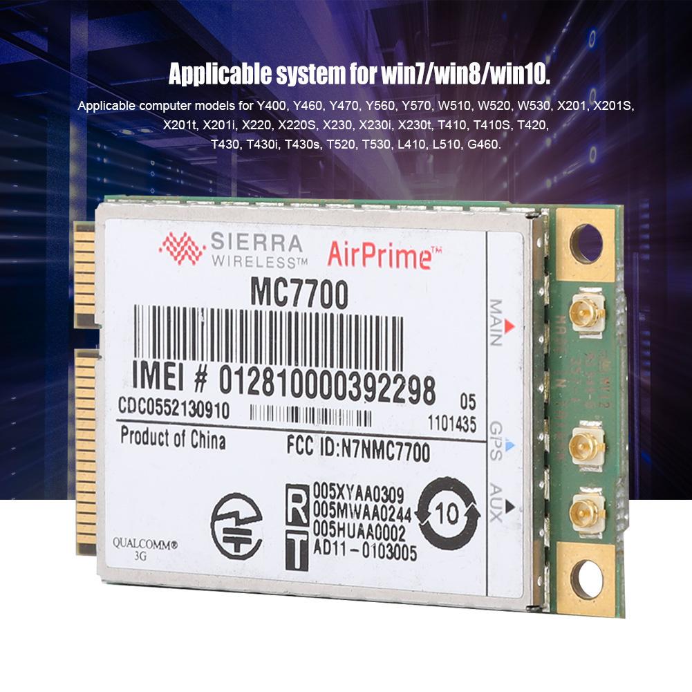 Buy MC7700 PCI-E 100Mbps 3G/4G LTE FDD Embedded Wireless Module for ...