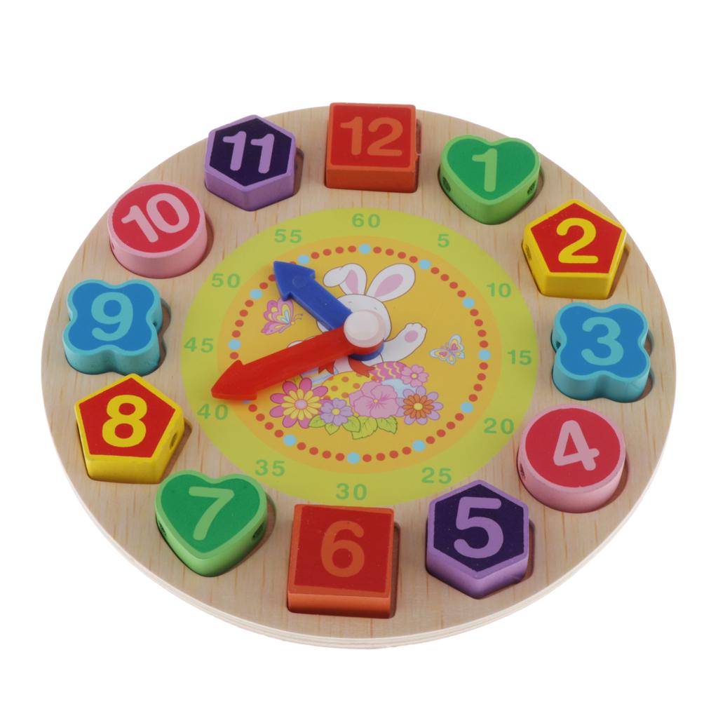 Children Learning Clock Digital Time School Teaching Aid Kid ...