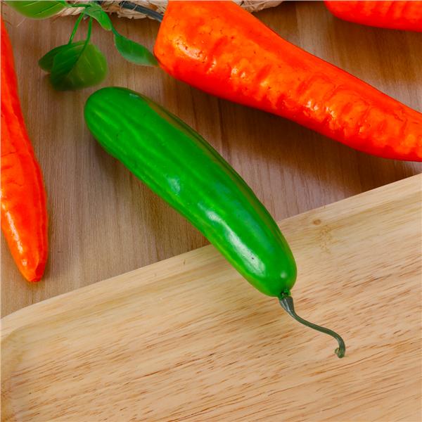 Buy Simulation Green Cucumber Artificial Lifelike Fake Vegetables Model ...