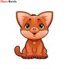FTC 714# 12x14.6cm cartoon cat kitty window wall car sticker decal-in ...