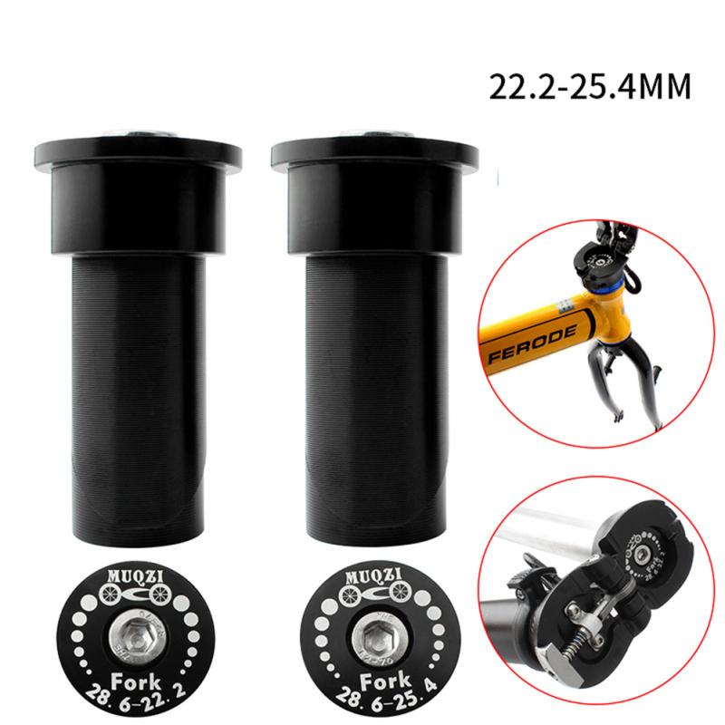 Cycling Fork Adapter 22.2/25.4 To 28.6 For Folding Bicycle Bike Fork ...