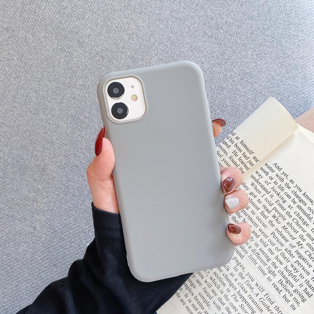 Buy Gray Color Matte Phone Case for Iphone 11 Pro XS Max XR X 8 7 6S 6 ...