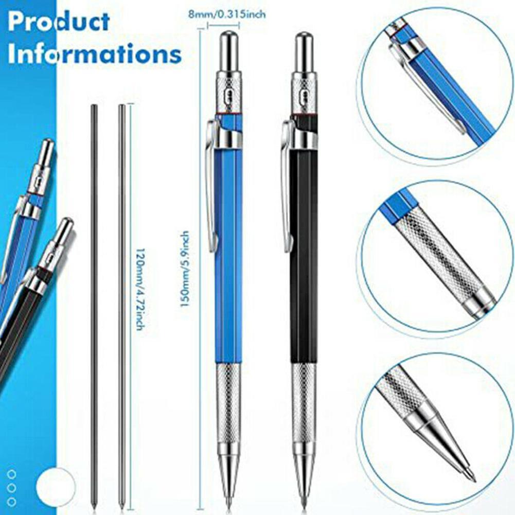 Buy Mechanical Marking Pencils Refills Marker Marking Architect Set ...