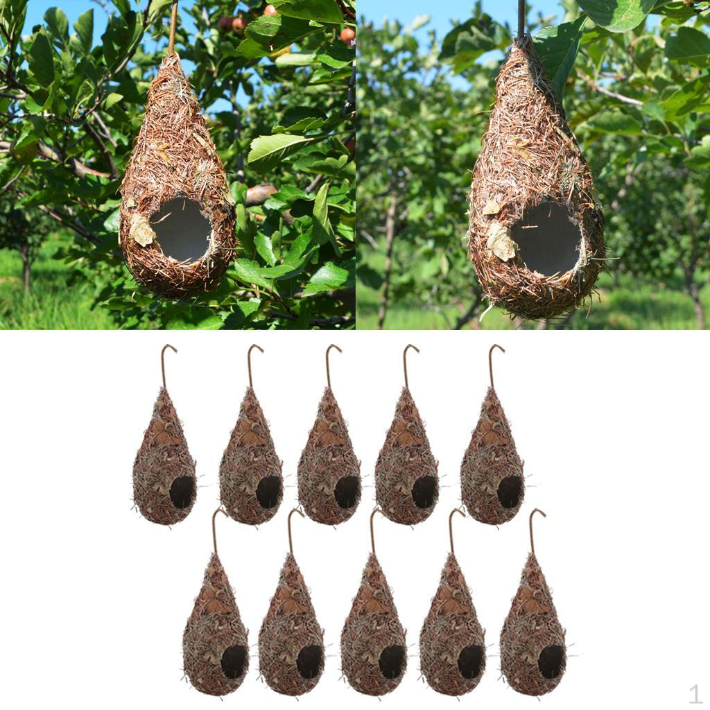 Buy 10pcs Artificial Straw Breeding Grass Cave at affordable prices ...