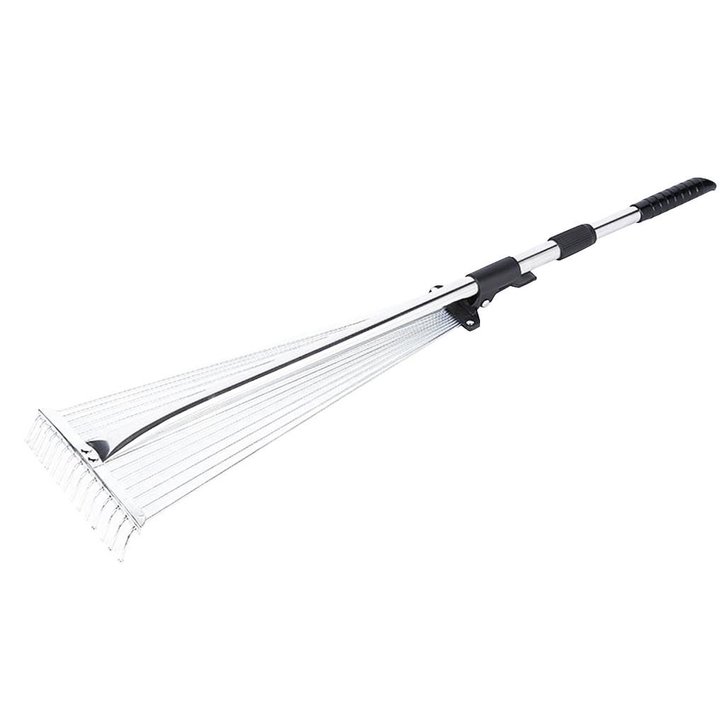 Cumpără 1PC telescopice Rake Gradina Frunze de gradina Greblă ...