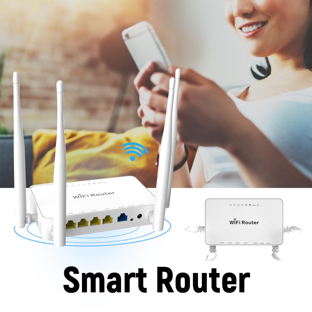 Buy 2.4G Home Smart Router 7620N Chip 300M WIFEI Wireless Router at ...