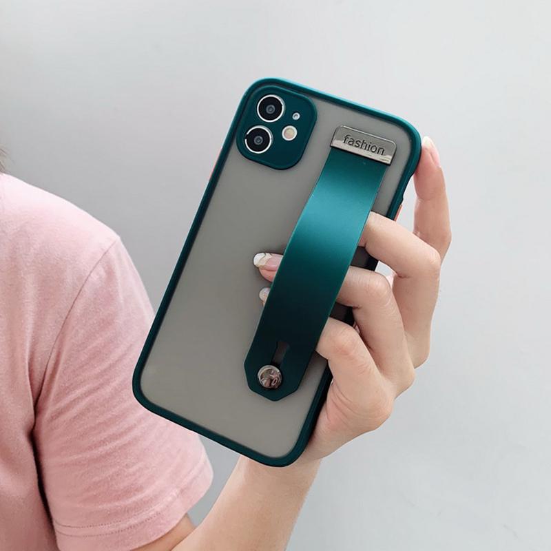 Buy Anti-Fall Matte Translucent Skin Feel Wristband Bracket Protective ...