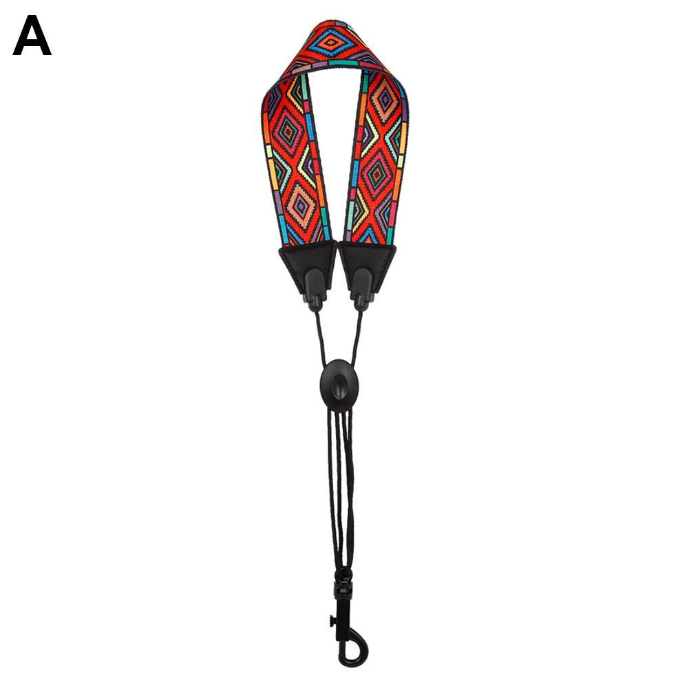 Buy Adjustable Saxophone Neck Strap Black Belt Shoulder Harness Soprano ...