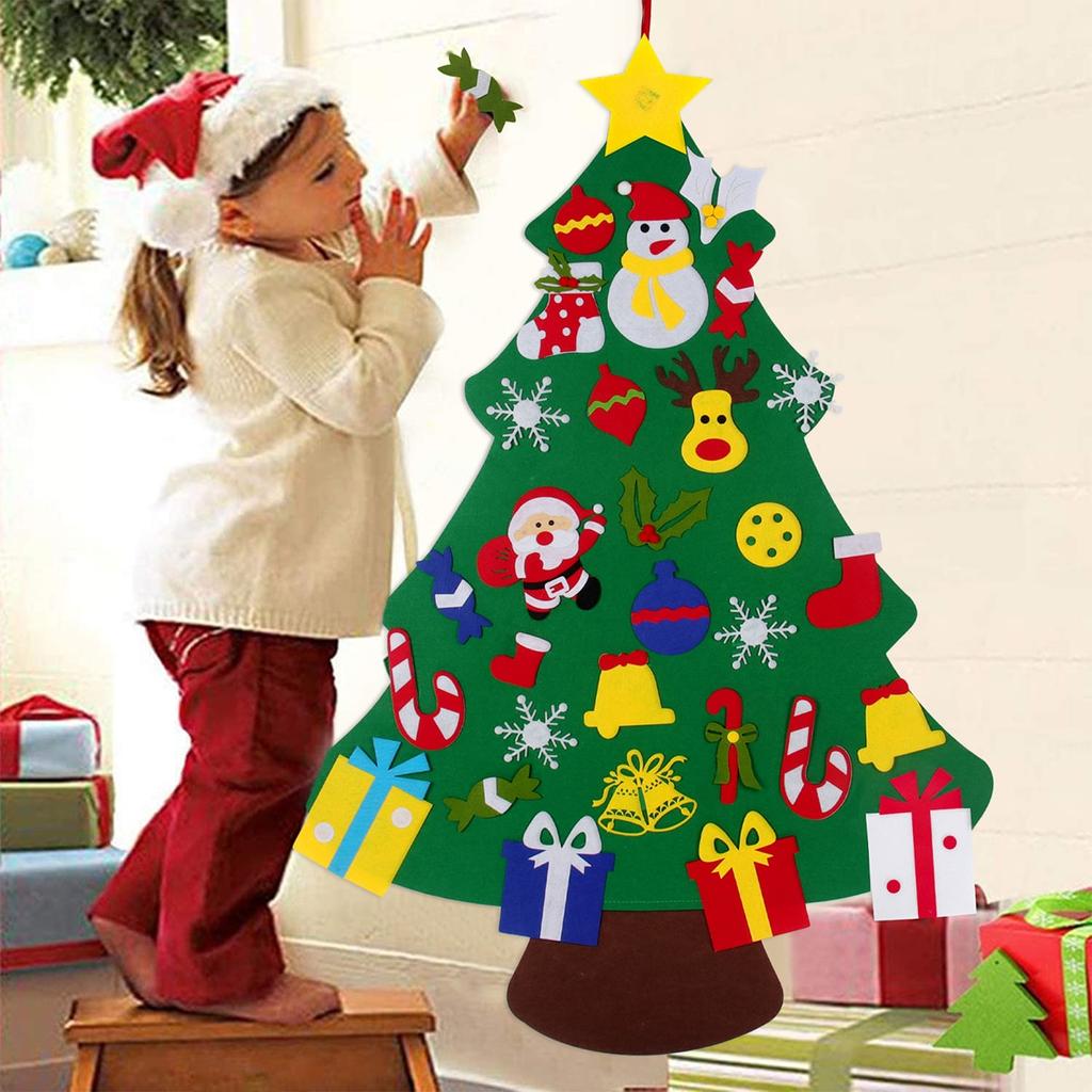 SUKA DIY Felt Christmas Tree Merry Christmas Decorations For Home 2022 ...