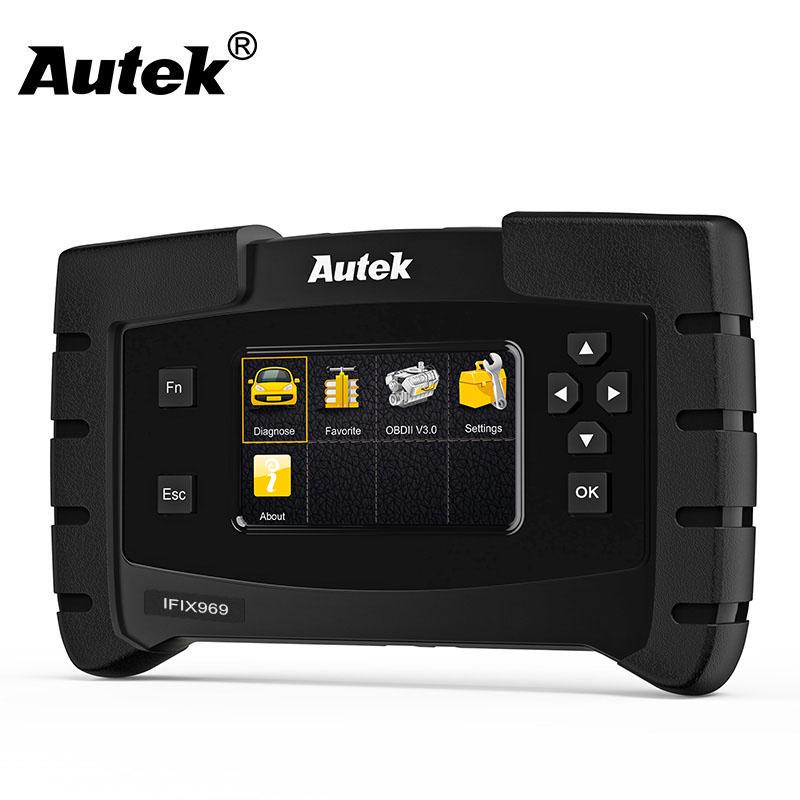 Buy Autek IFIX-969 OBD OBD2 Car Full System Diagnostic Tool Program ...