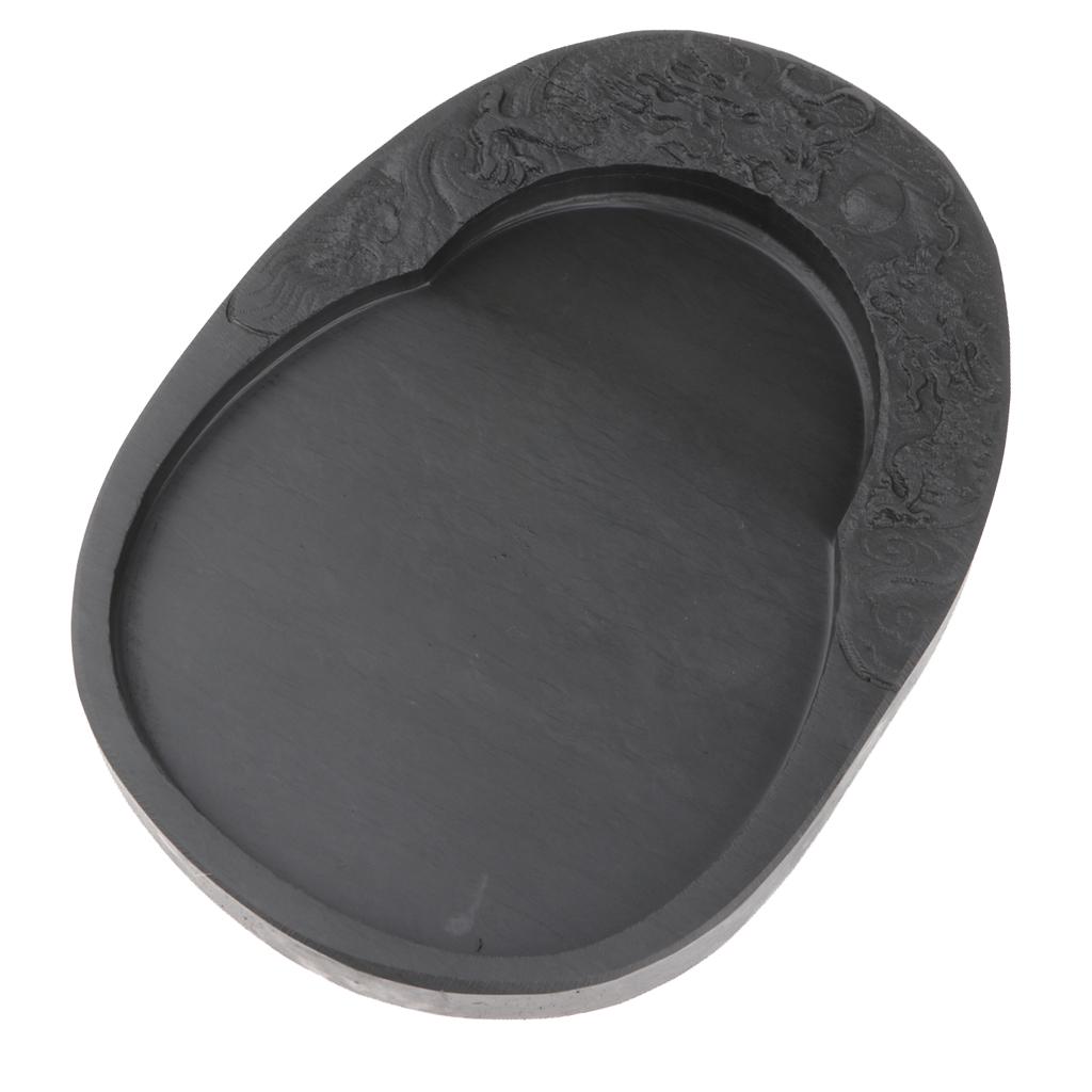 Buy 7inch Chinese Calligraphy Natural Inkstone Traditional Culture at ...