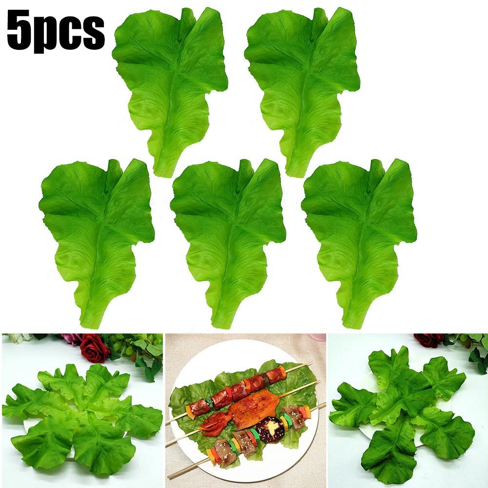 Buy Decor Artificial Lettuce Leaves Decoration Kitchen at affordable ...