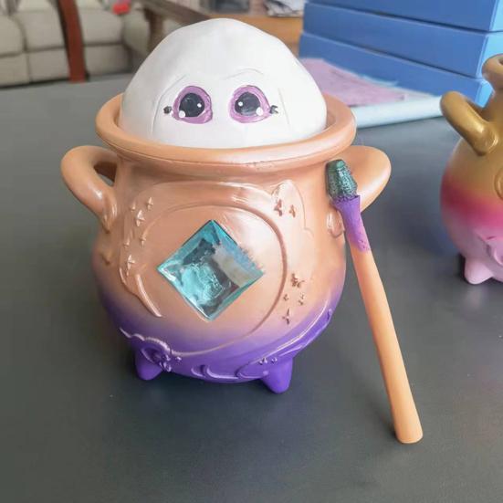 Buy Practical Cute Resin Children Magic Pot Portable Surprise Magical ...