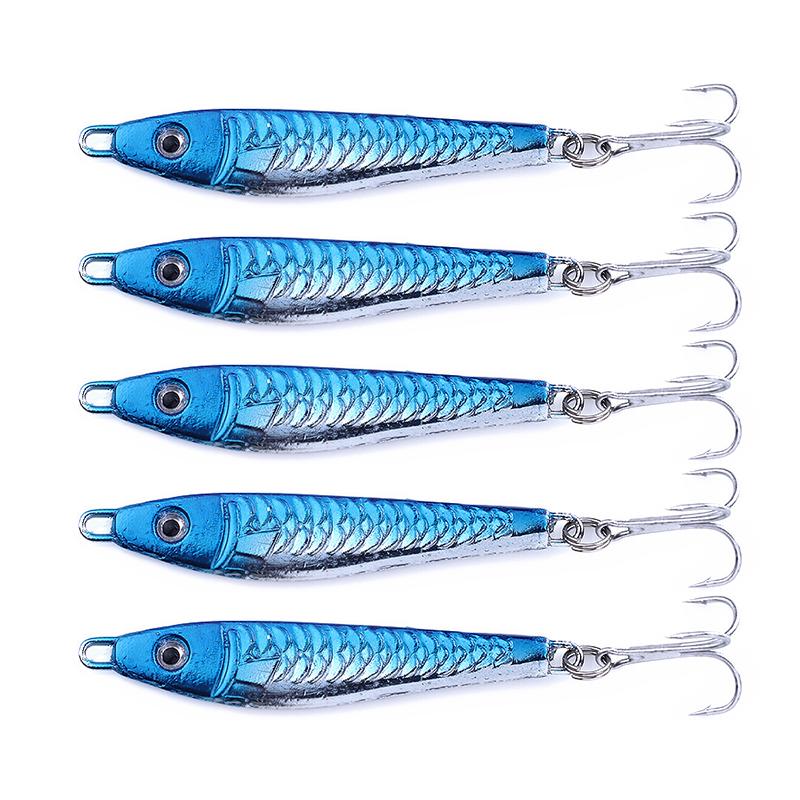 Buy HENGJIA Lifelike Lead Bait Deep Water 3D Eyes Fishing Stick Baits ...