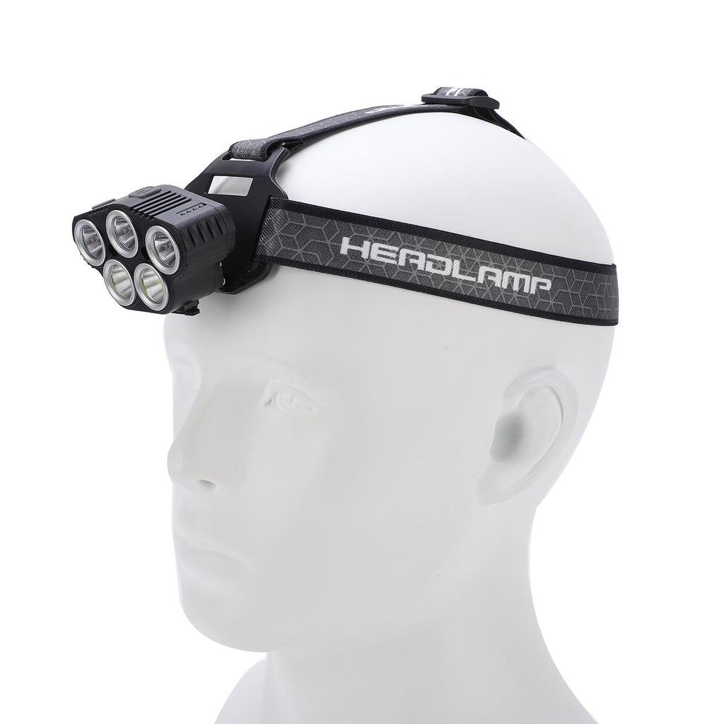 Buy Headlamp Rechargeable IPX4 Waterproof Six Levels Adjustable Easily ...