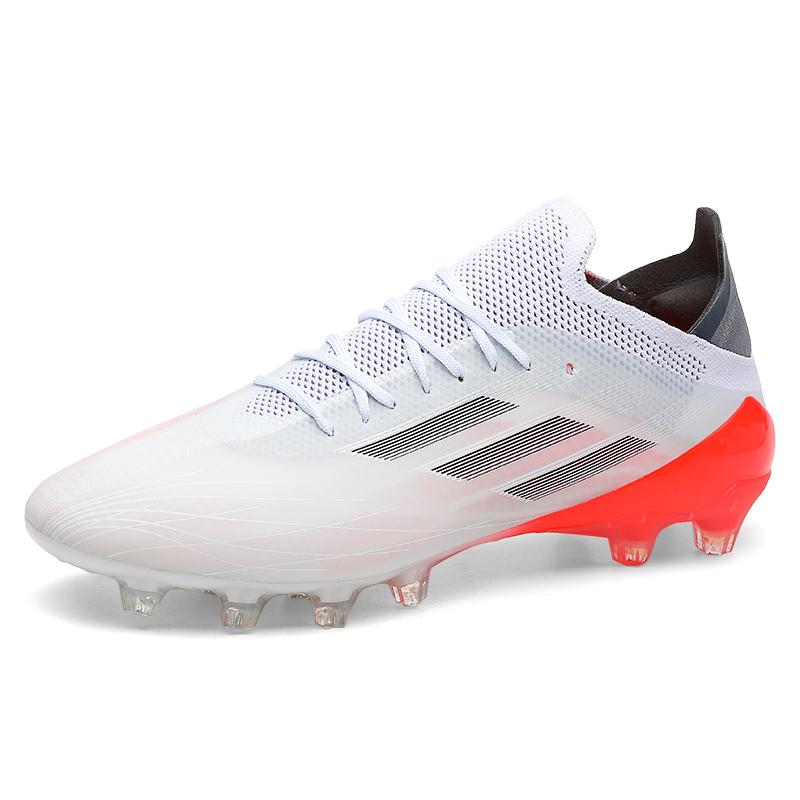 Buy Long Spike Soccer Shoes Low Top Men And Women Multicolor at ...