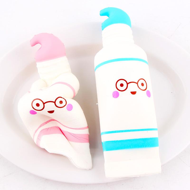 Buy 10pcs/lot Slow Rising Squishy Toothpaste Cute Charm Cartoon Toys ...