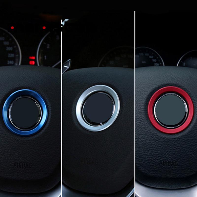 Buy 1 Pcs Car Steering Wheel Ring Decoration Trim Car Interior Moulding ...