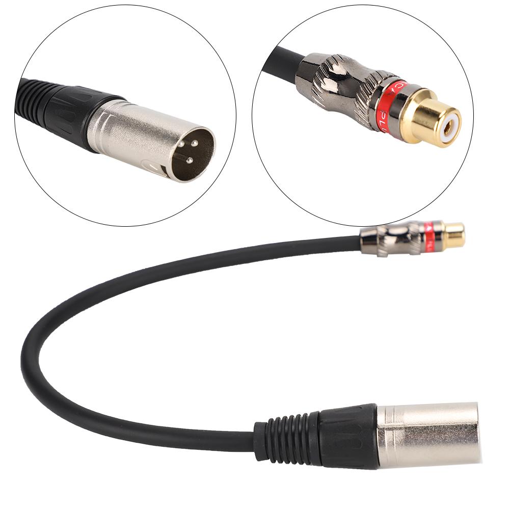 Buy Zinc Alloy Casing for RCA To XLR Cable, for RCA Adapter Cable, for ...