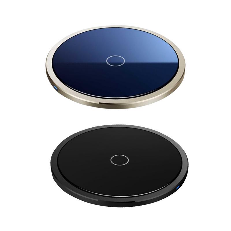 Universal Round Wireless Charger Light And Portable Charging Head Quick ...