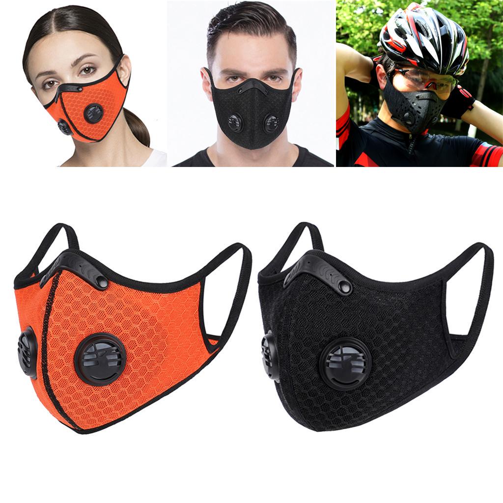 Buy 2 Pcs Cycling Bike Sports Windproof Anti Dust Gas Activated Filter ...
