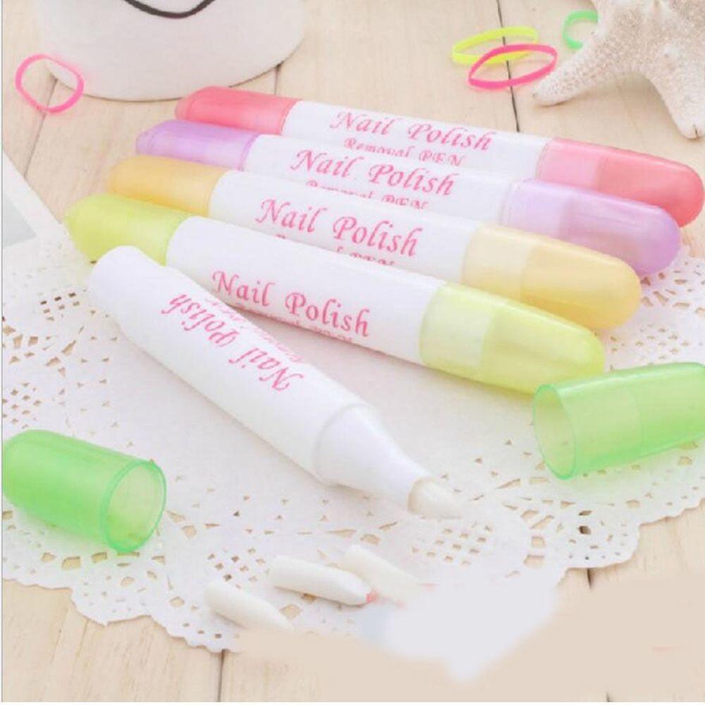 Buy Nail Polish Corrector Pen Portable Remover Pen Clean Mistake at ...