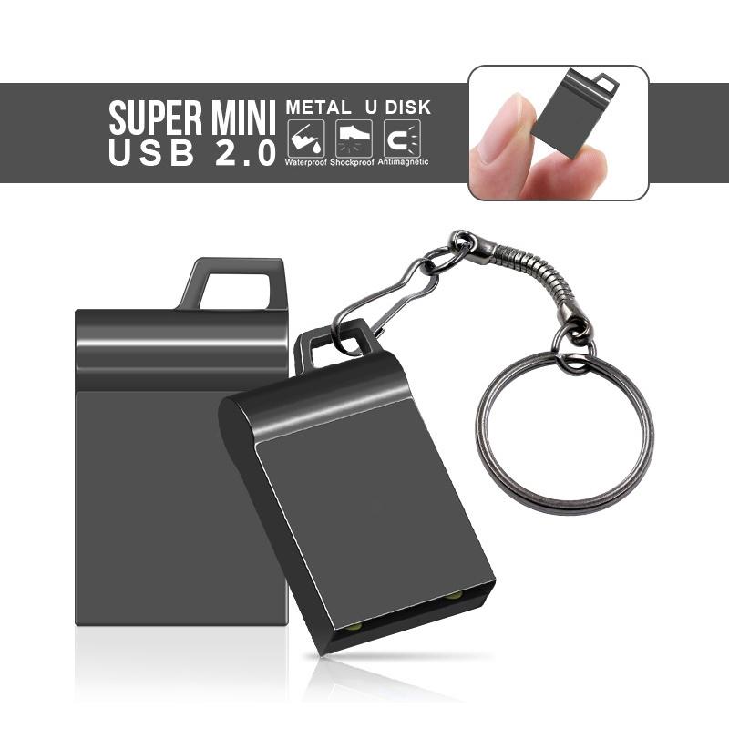 Buy Super Mini Metal Usb 2.0 Flash Drive 64GB 32GB 16GB 8GB 4GB ...