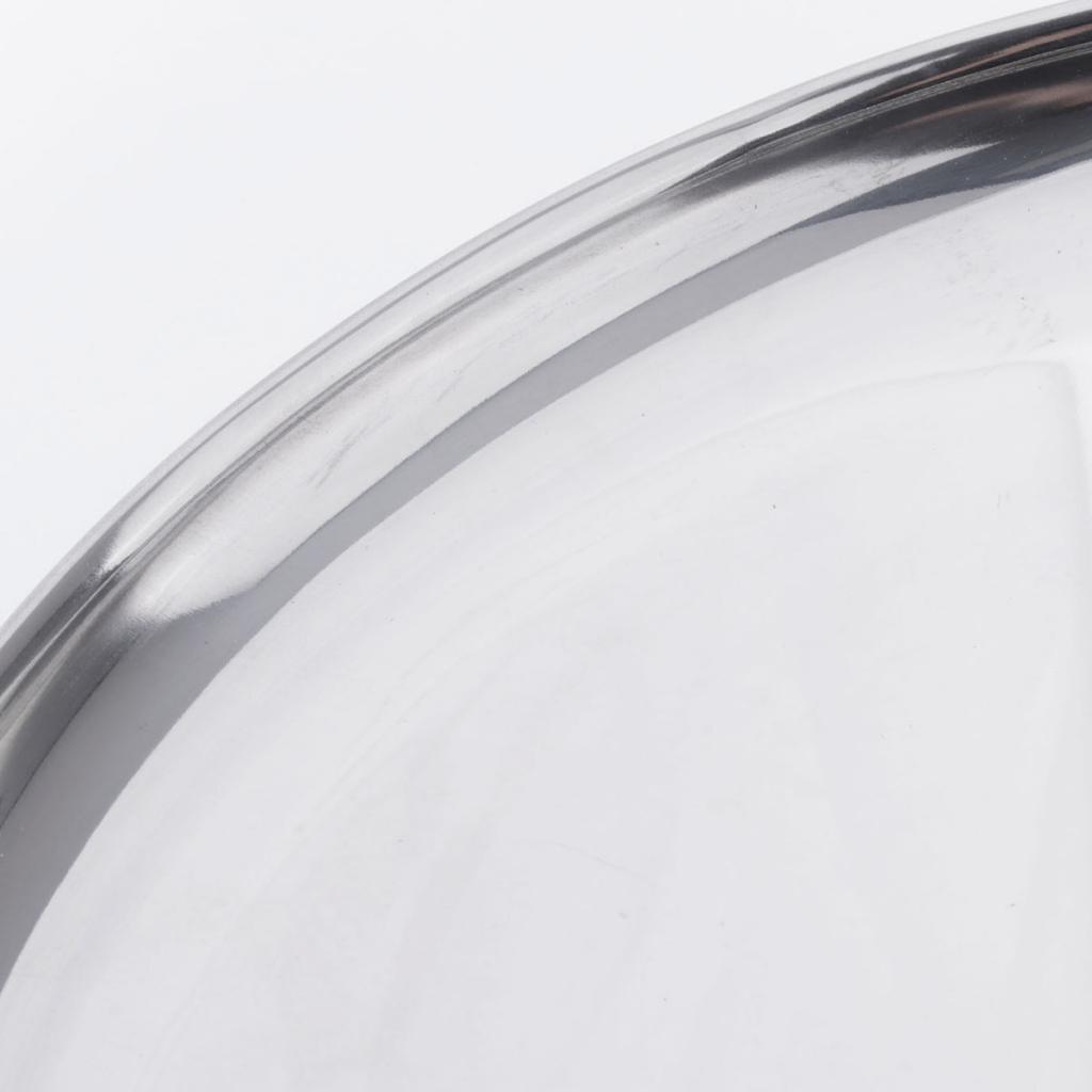 Buy Stainless Steel Round Plates 14CM at affordable prices — free ...