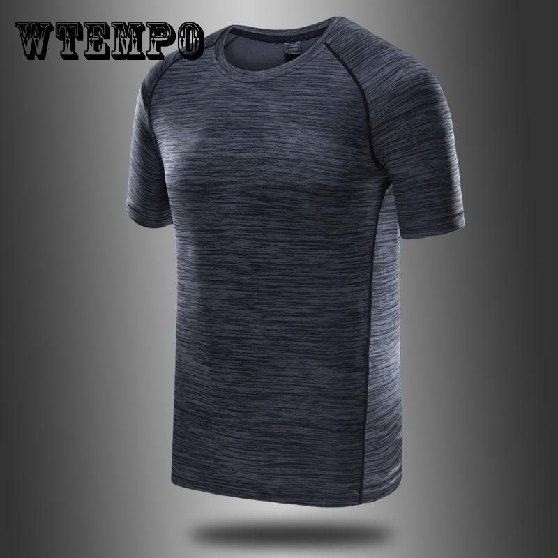 Outdoor Quick-drying T-shirt Men's Short-sleeved Sports Fitness ...