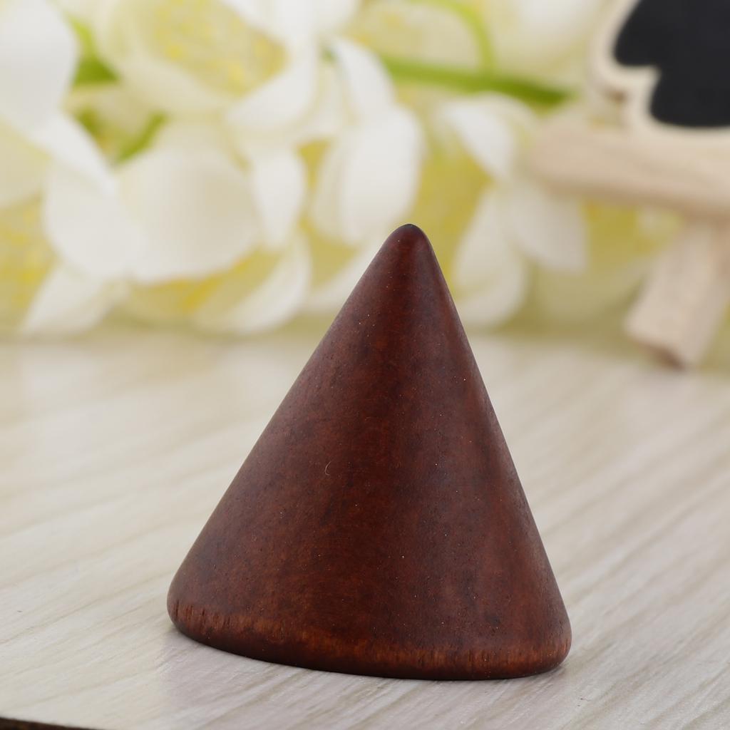 Buy Wooden Cone Shape Ring Bracelet Jewelry Display Stand Holder ...